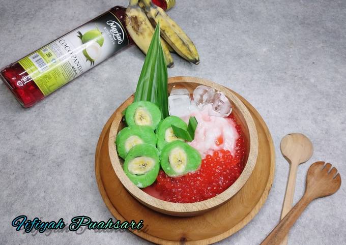 Resep Es Pisang Ijo oleh Fifiyah PuahSari - Cookpad