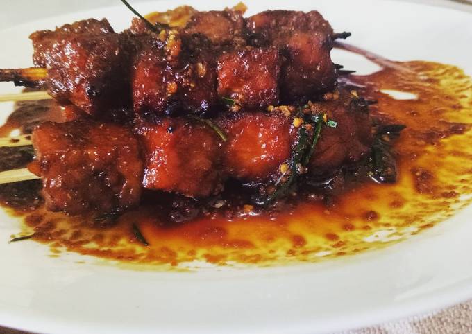 Resep Sate Tempe oleh Cahya Ningrum - Cookpad