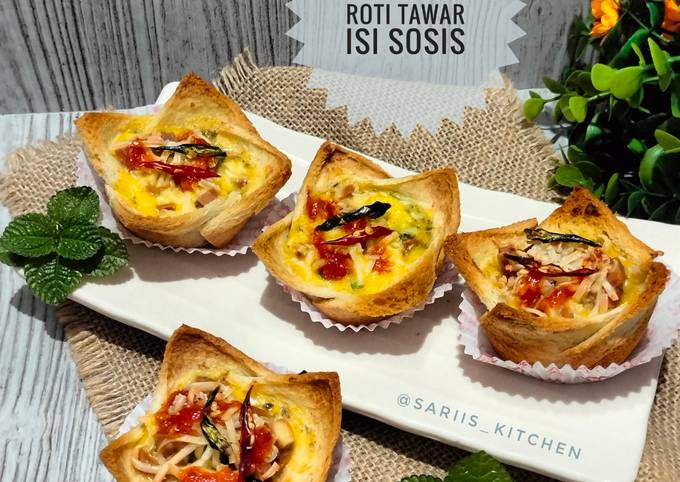 Resep Mangkok Roti Tawar Isi Sosis oleh Sari's Kitchen - Cookpad
