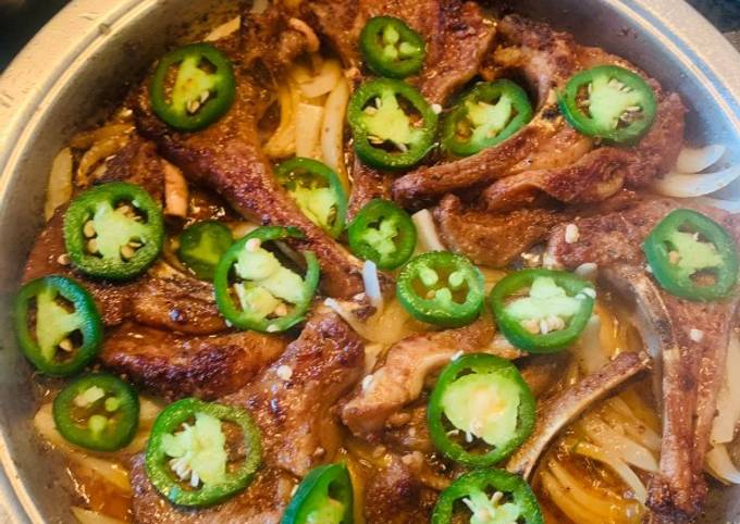 Sash's chilli and onion chops Recipe by Nerusha - Cookpad