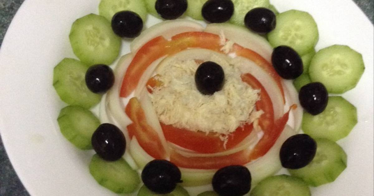 Vegetable Salad Decoration For Kids Competition
