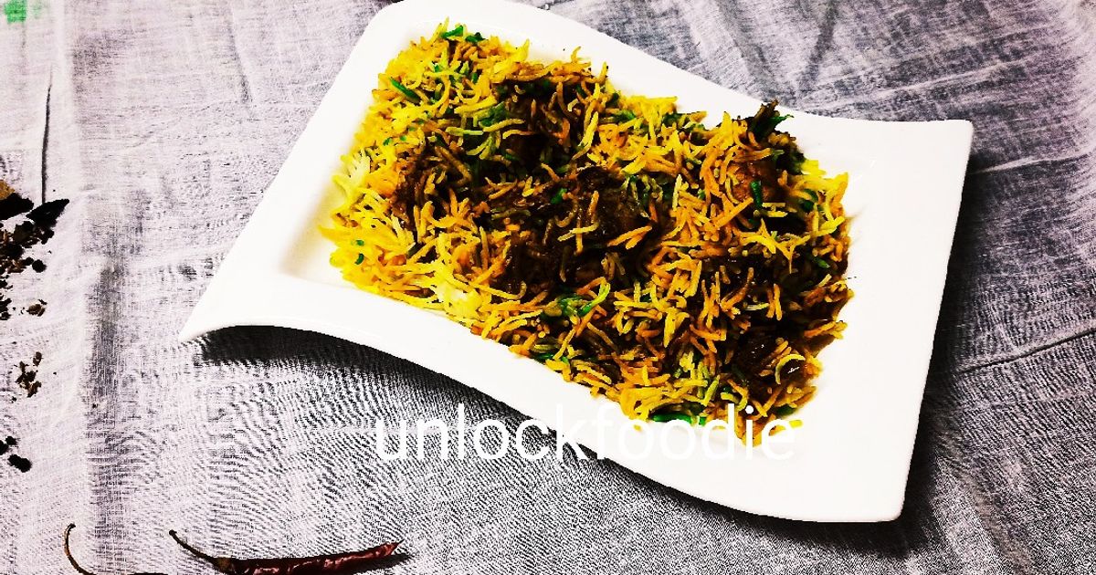 Tri Colour Spicy Chicken Biryani Recipe by Unlock foodie - Cookpad