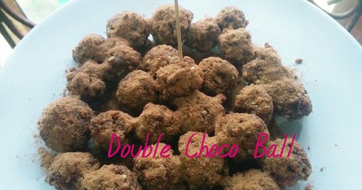 Resep Double Choco Ball #Bikinramadhanberkesan oleh Dapoer VHA - Cookpad