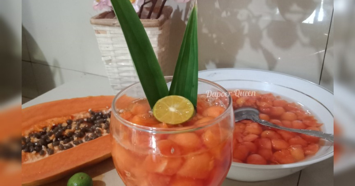 Resep Pepaya Jeruk Kunci oleh Dapoer Queen - Cookpad