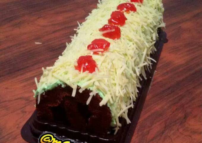 Resep Chocolate Cheese Roll Cake oleh Yantie Mamicecil - Cookpad