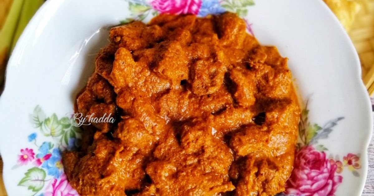 Resipi Rendang Pedas Daging & Hati Lembu oleh Syuhada - Cookpad