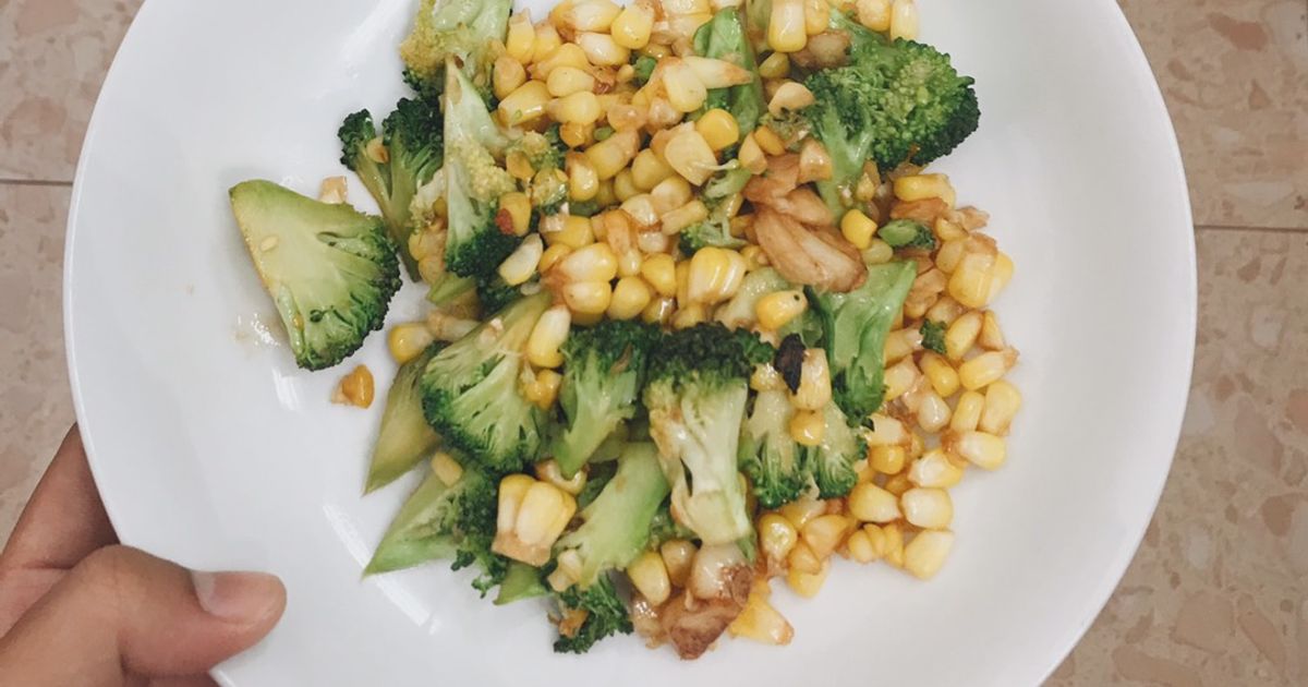Resep Tumis Brokoli Jagung oleh Nisa - Cookpad