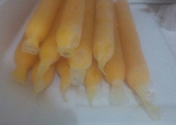 Resep Es kiko mangga oleh Zidni hidayati - Cookpad