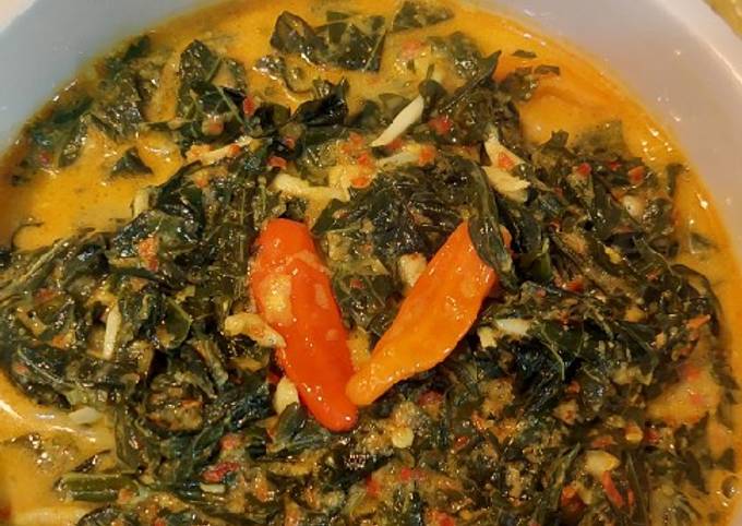 Resep Gulai Daun Singkong Teri oleh Ai Fen - Cookpad