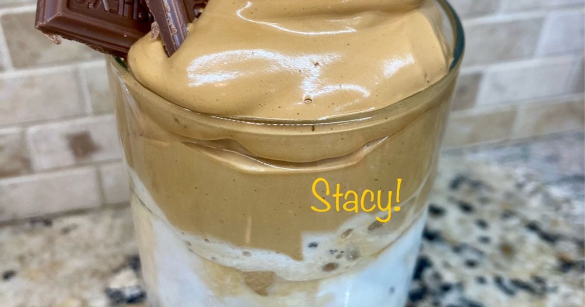 Dalgona Coffee With Oreo Cookies! Recipe By Stacy!