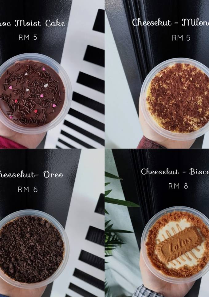 Resipi Cheesekut Marie with Toppings (berniaga) oleh Ainfaha99 - Cookpad