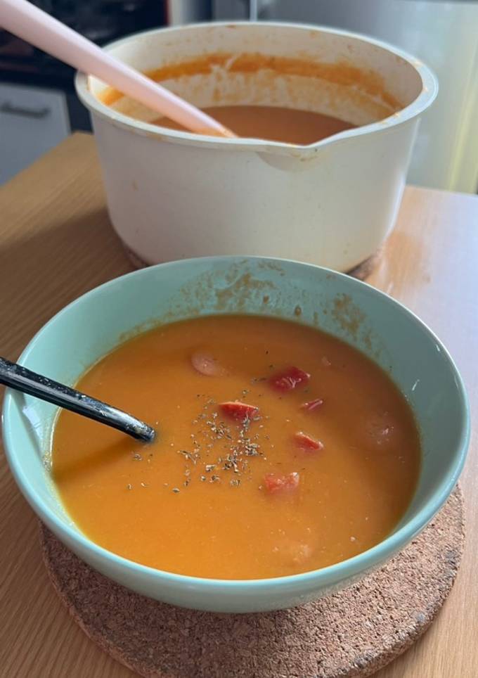 Resep 1 pot Tomato vegetable soup, sup tomat sayur oleh Shelly Veronica ...