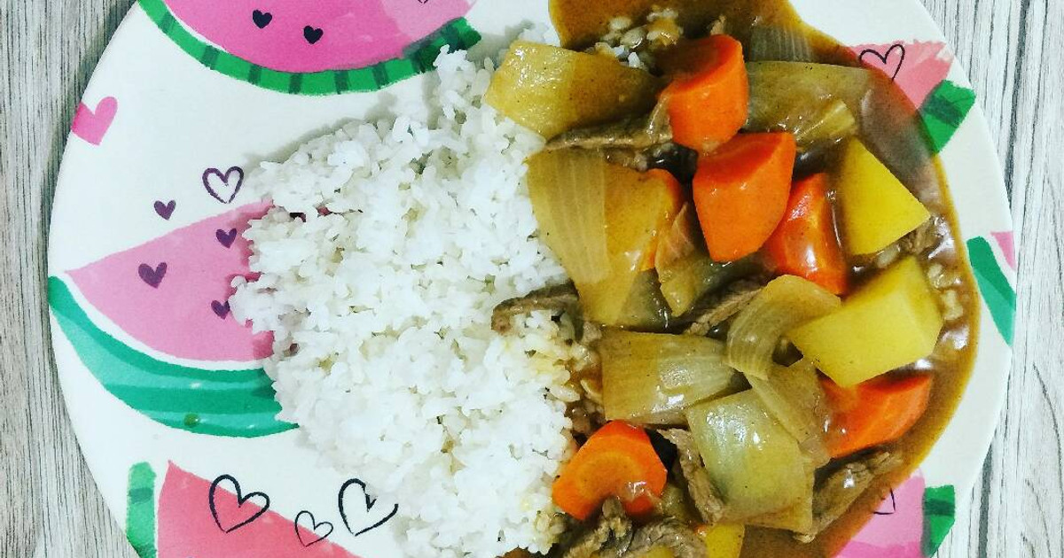 Resep Karee Raisu (Nasi Kare Khas Jepang) oleh Frieska - Cookpad