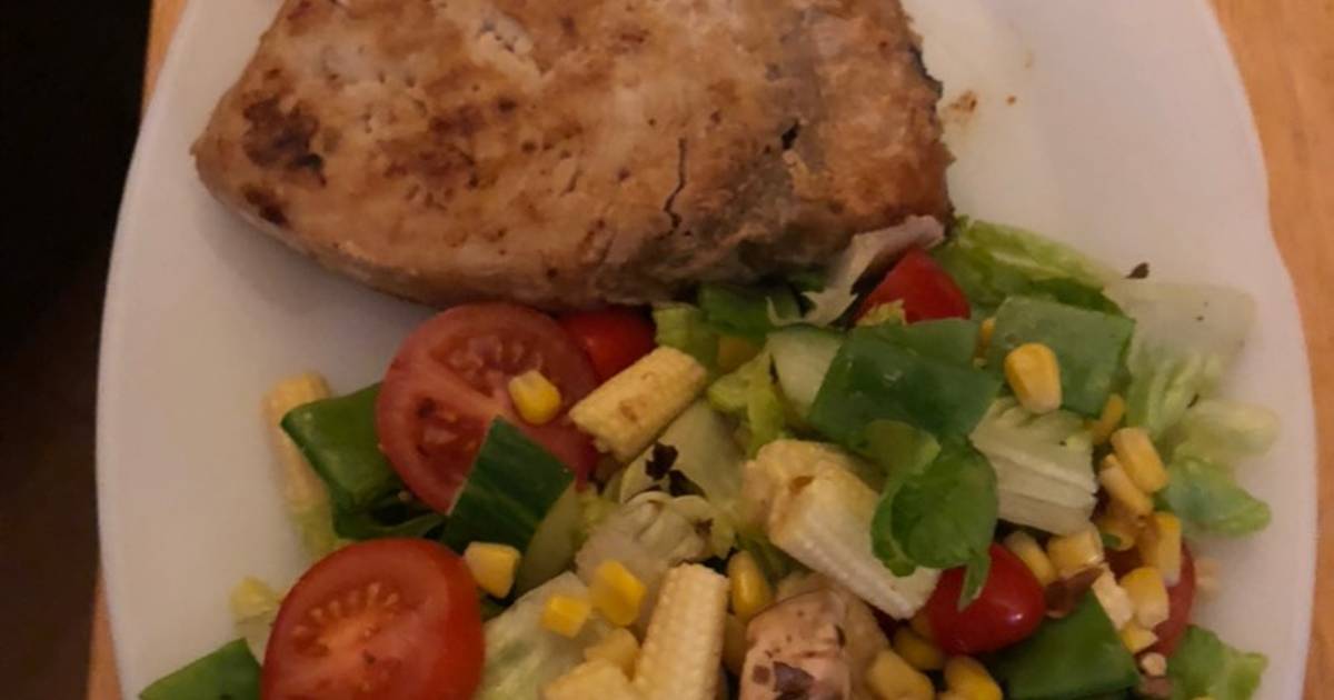 Wine poached swordfish salad Recipe by Vic Gardner - Cookpad