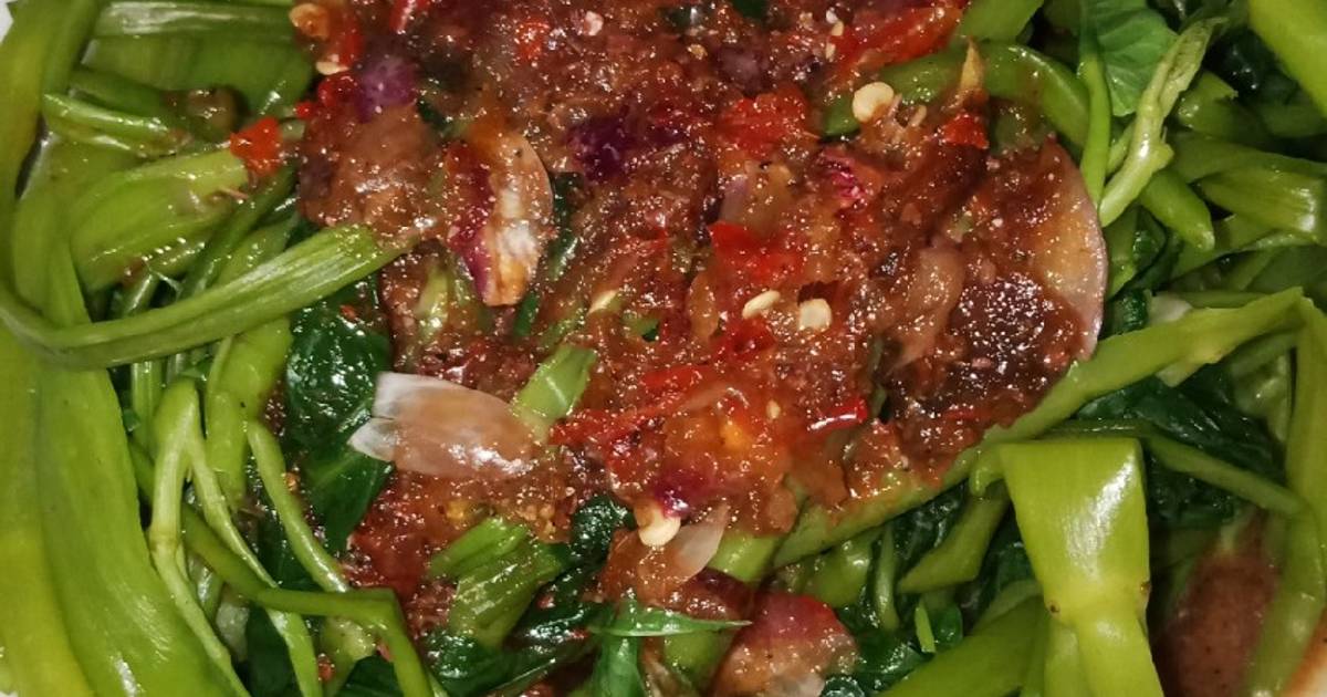 Resep Kangkung sambal rujak oleh Amik - Cookpad