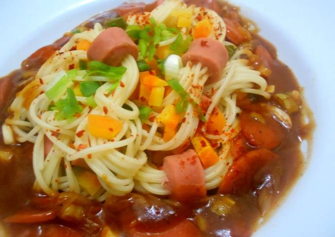 Resep Spaghetti Sosis Sapi oleh anis zuhaida - Cookpad