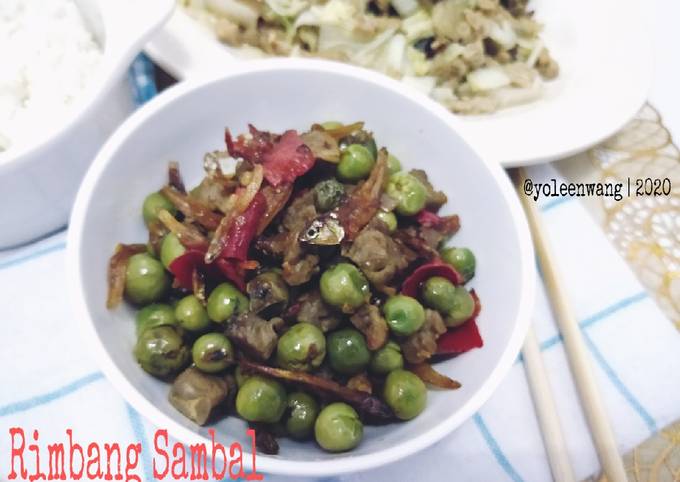 Resep Rimbang Sambal oleh Yoleen Wang - Cookpad