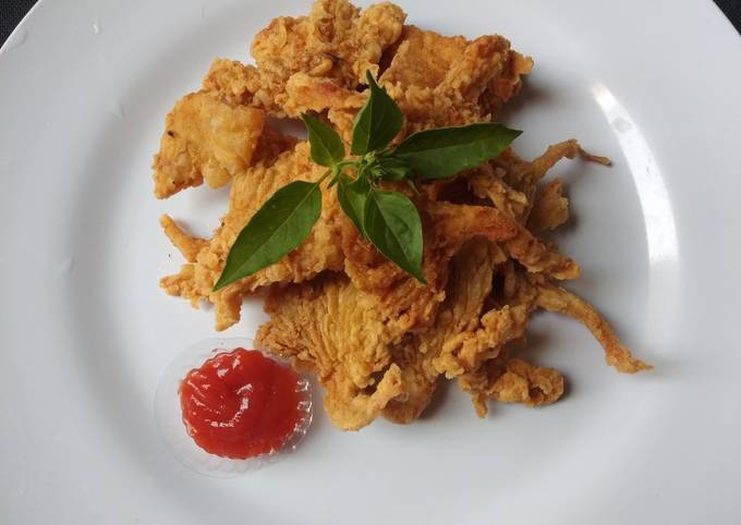 Resep Jamur crispy oleh Dhelly - Cookpad