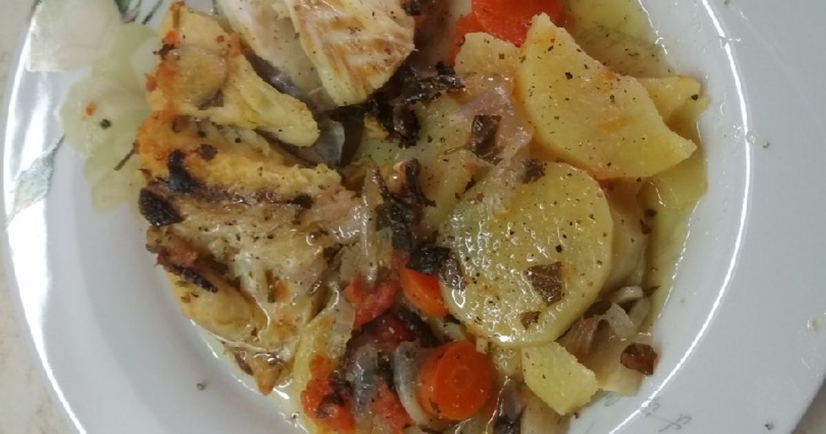 Μπακαλιάρος πλακί στο φούρνο Αντώνης Συνταγή από τον/την antonismavro ...
