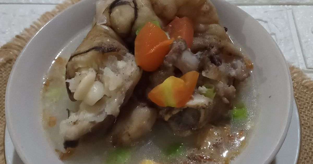 Resep sup kambing santen rumahan enak dan mudah - Cookpad