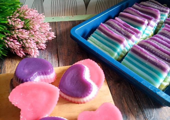 Resep Kue lapis tepung beras oleh Nungky Wijaya - Cookpad