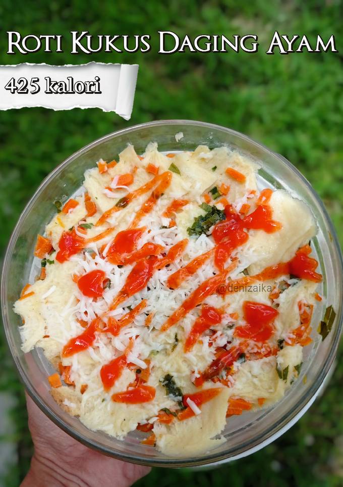 Resep Roti Kukus Daging Ayam (menu diet) oleh Deniza Ika - Cookpad