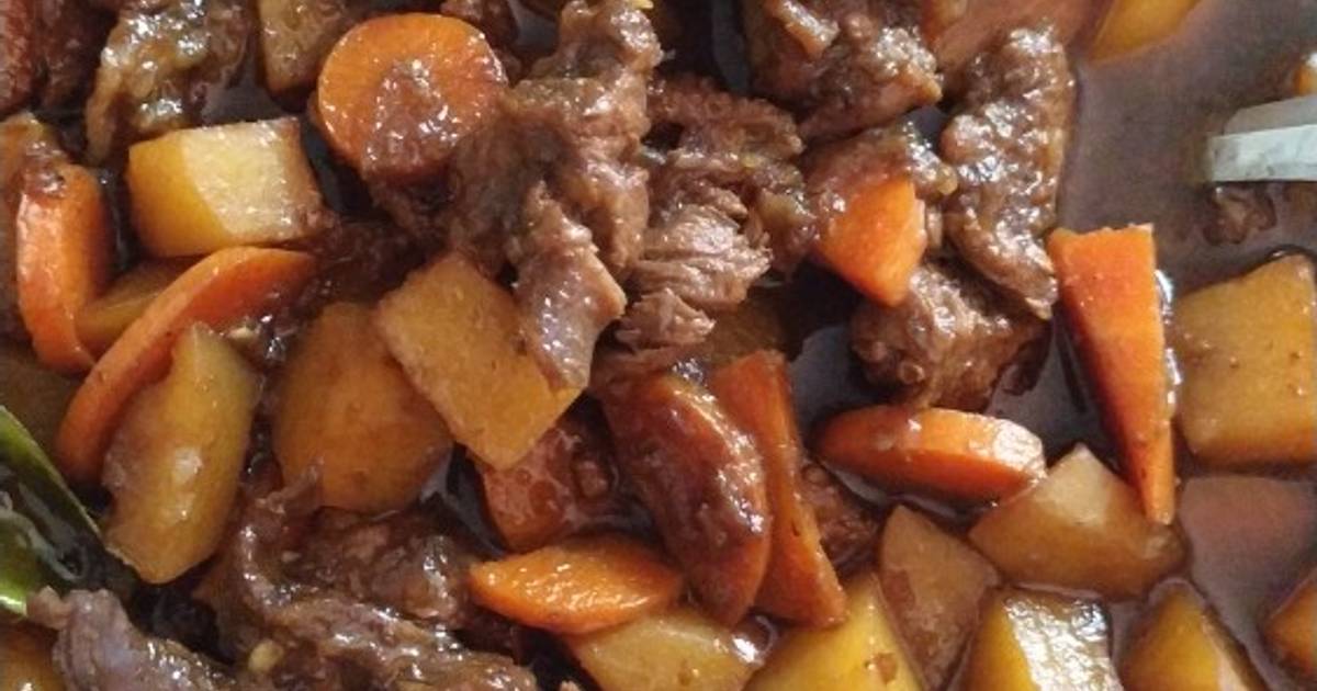 Resep Semur Daging Sayur bumbu Bamboe oleh ND Wulandari - Cookpad