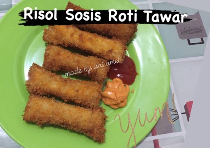 Resep Risol Sosis Roti Tawar oleh Mel’s Kitchen Tangerang - Cookpad