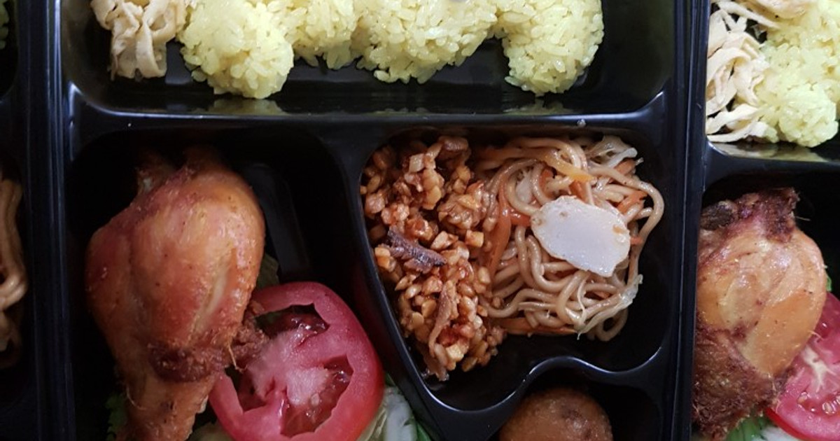 Resep Nasi Kuning Bento oleh Eugene - Cookpad