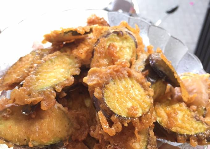 Resep Terong goreng tepung crispy oleh Diah ayu - Cookpad