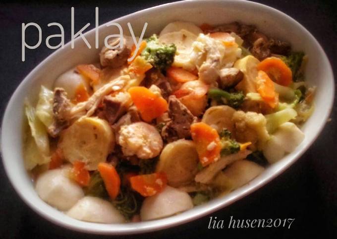 Resep Paklay oleh apriliayohana - Cookpad