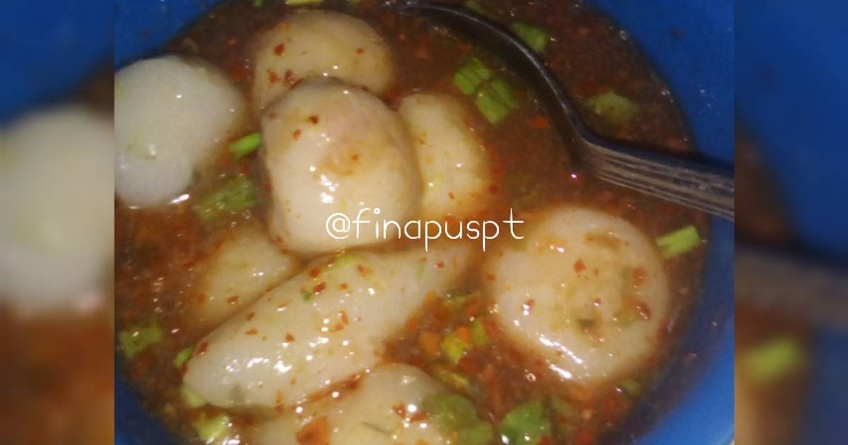 Resep Cilok | Cilok kuah | Baso Aci oleh Fina Puspita - Cookpad