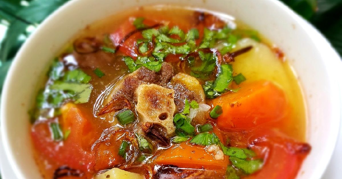 Resep Sup Buntut / Oxtail Soup oleh Rena - Cookpad