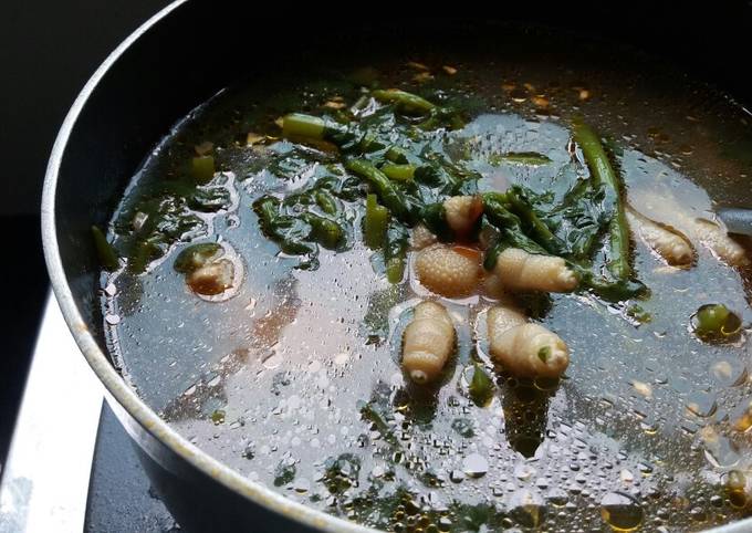 Resep Sayur paret (selada air) masak kuah oleh Amie Susanto - Cookpad