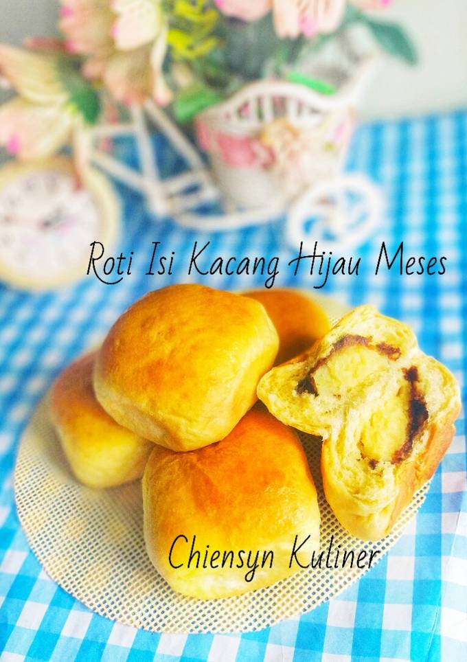 Resep Roti Isi Kacang Hijau Meses oleh Chiensyn Kuliner - Cookpad