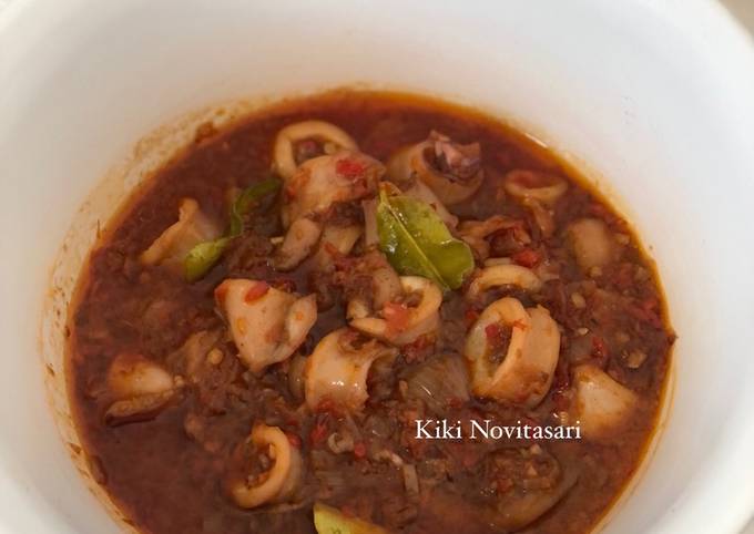 Resep Cumi Kuah Sambal Belacan oleh Kiki Novitasari - Cookpad