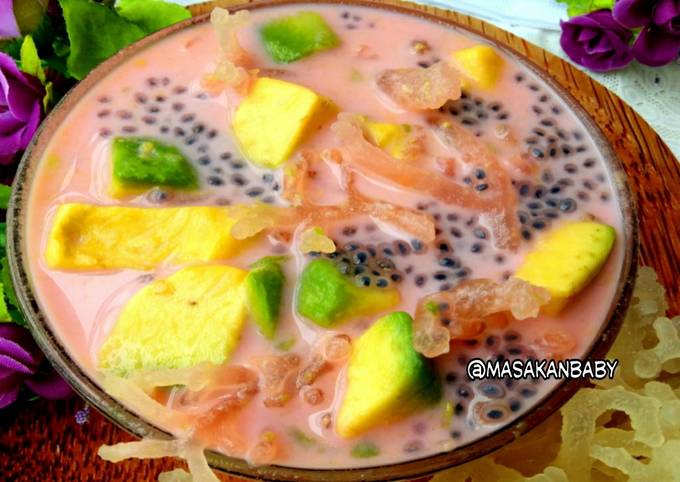 Resep Es Alpukat Rumput Laut oleh Vlia Cooking - Cookpad