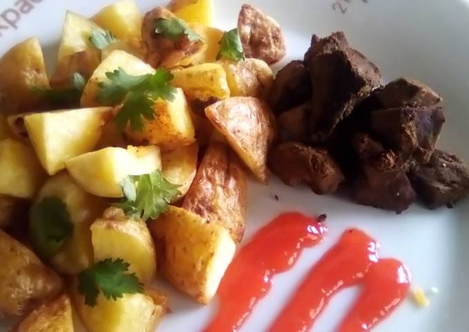 Double Fried potato cubes Recipe by Raduma Jamse (0716271944) - Cookpad
