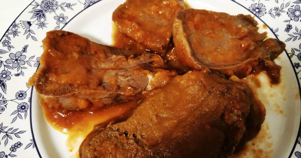 Lengua estofada - 20 recetas caseras- Cookpad