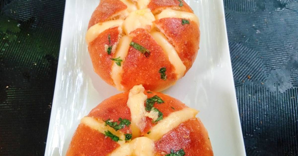 Resep Korean garlic cheese bread with bechamel sauce oleh DeStar's ...