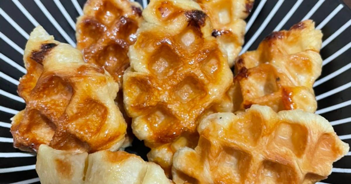 Resep Mini Croffles simpel Kulit Pastry oleh Dian - Cookpad