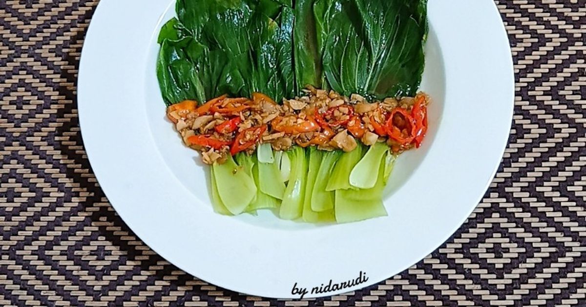 Resep Pokcoy Garlic Ala Chinese Food oleh nidarudi - Cookpad