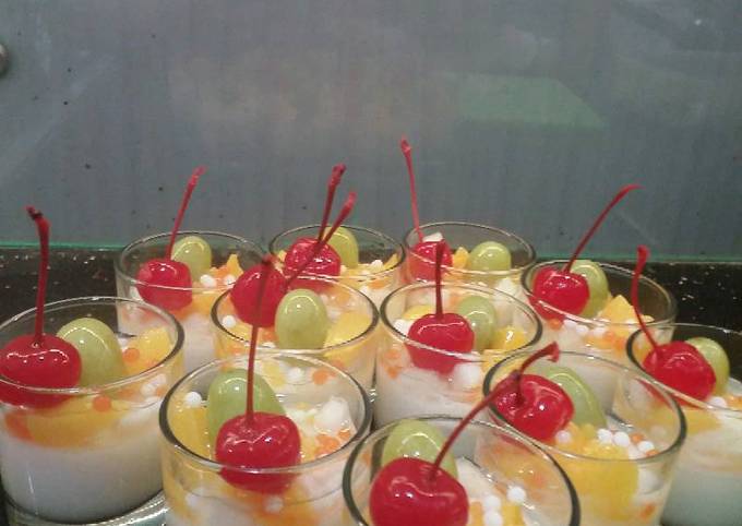 Resep Puding leci lembut oleh Fifi Fitriani - Cookpad
