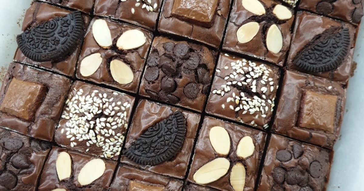 Resep Fudgy Brownies Ala Tintin Rayner oleh Setya Rini - Cookpad