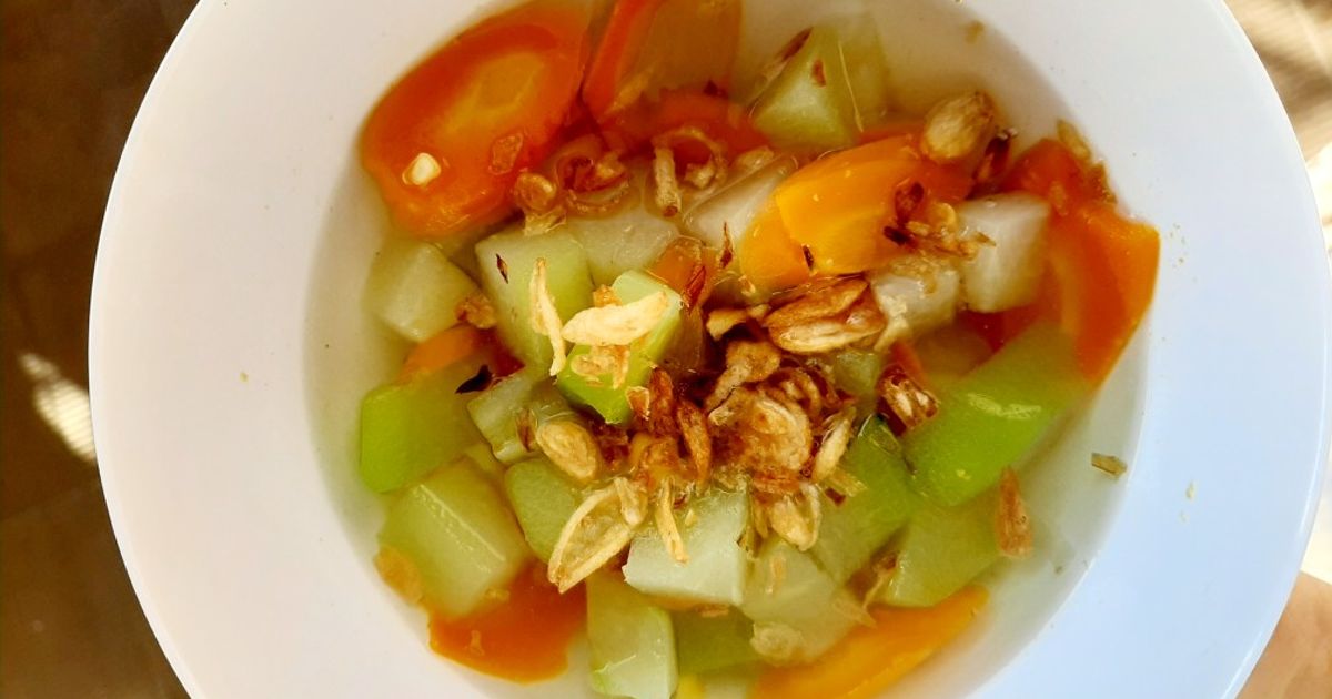 Resep Sayur Bening Labu oleh Ursula - Cookpad