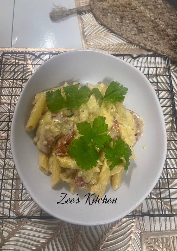 Penne Chorizo Spanish Style Recipe by Zee - Cookpad
