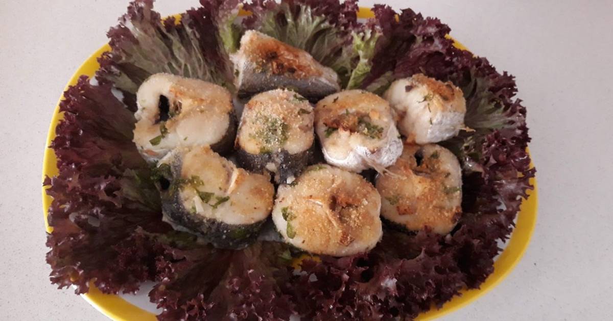 Merluza "frita" al horno Receta de M.E.T.R. (MªElena)- Cookpad