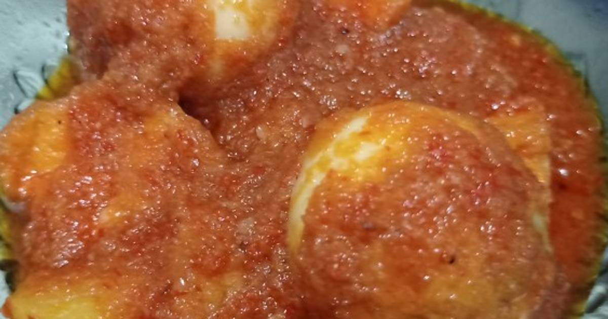 323 resep telur bumbu merah simple enak dan mudah - Cookpad
