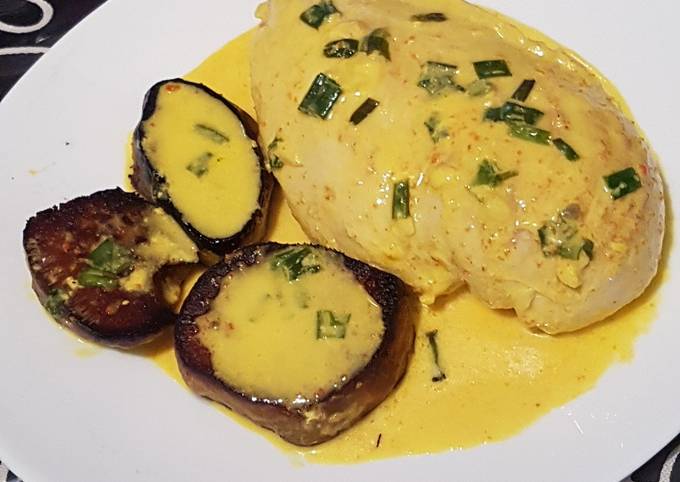 Pollo al azafrán Receta de Rotten Cocina ☠- Cookpad