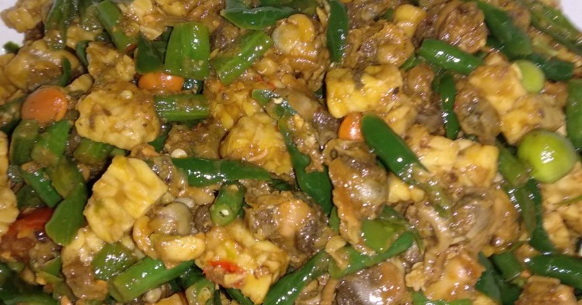Resep Tauco Kering Kerang Tempe oleh Diah Pohan - Cookpad